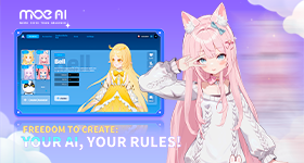Moe AI: Interactive Live2D chat companion